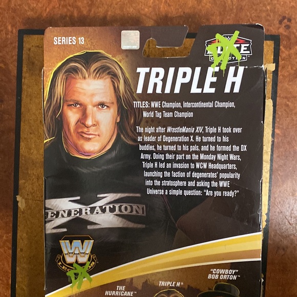 Mattel | Toys | Wwe Elite Dx Triple H 6 Inch Action Figures Mattel ...